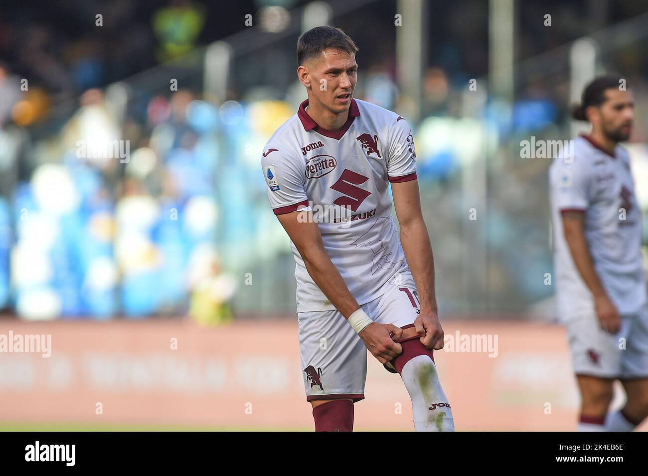 Naples, Italy. 1 Oct, 2022. Sasa Lukic of Torino FC during the Serie A ...
