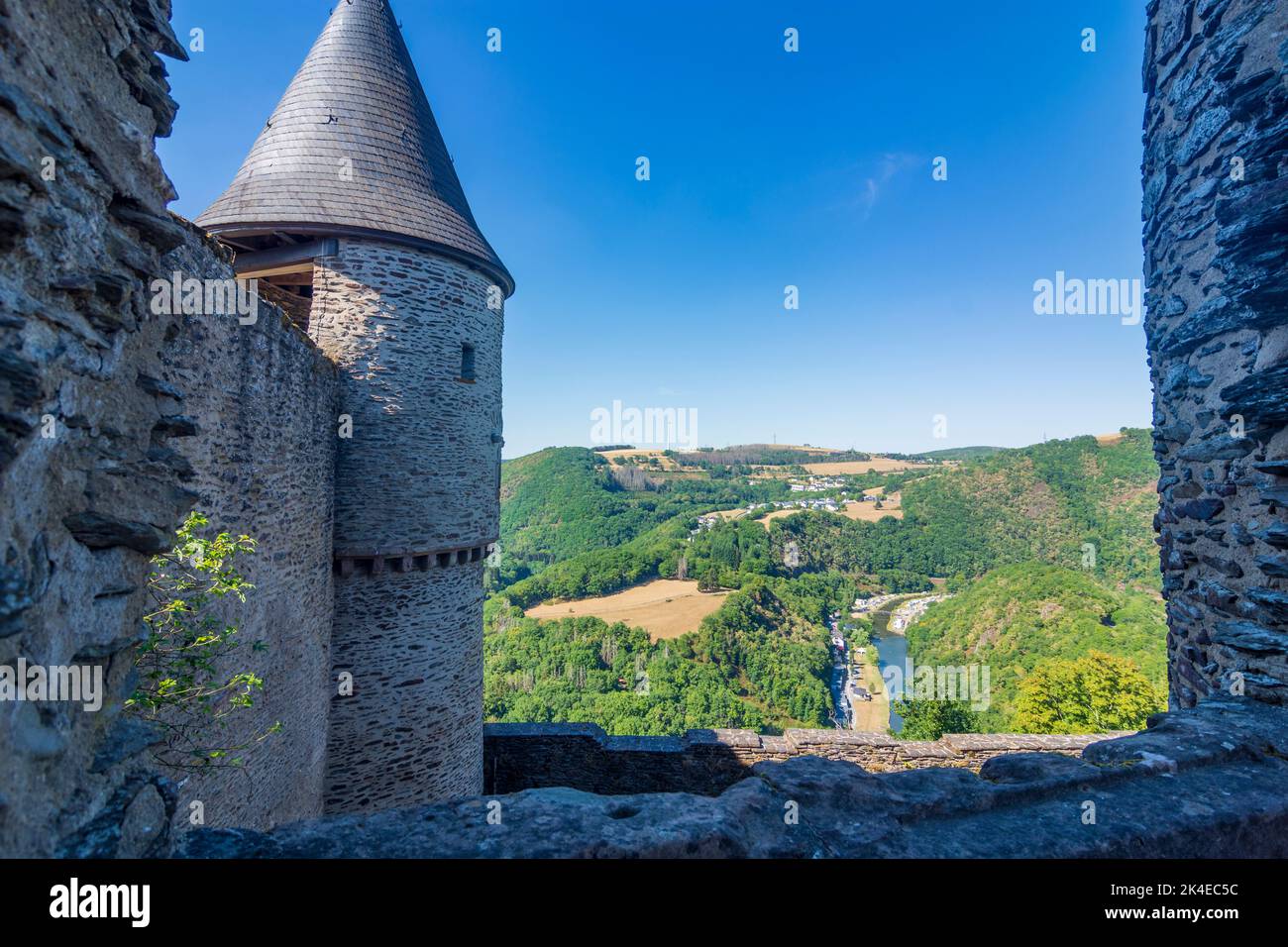 Bourscheid castle hi-res stock photography and images - Alamy