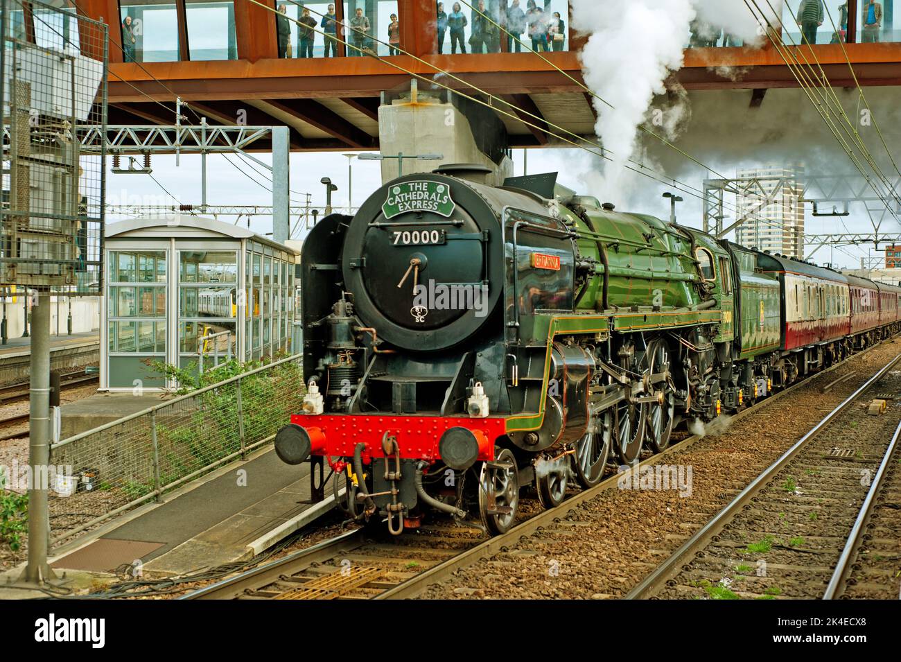 Britannia steam locomotive hi-res stock photography and images - Alamy