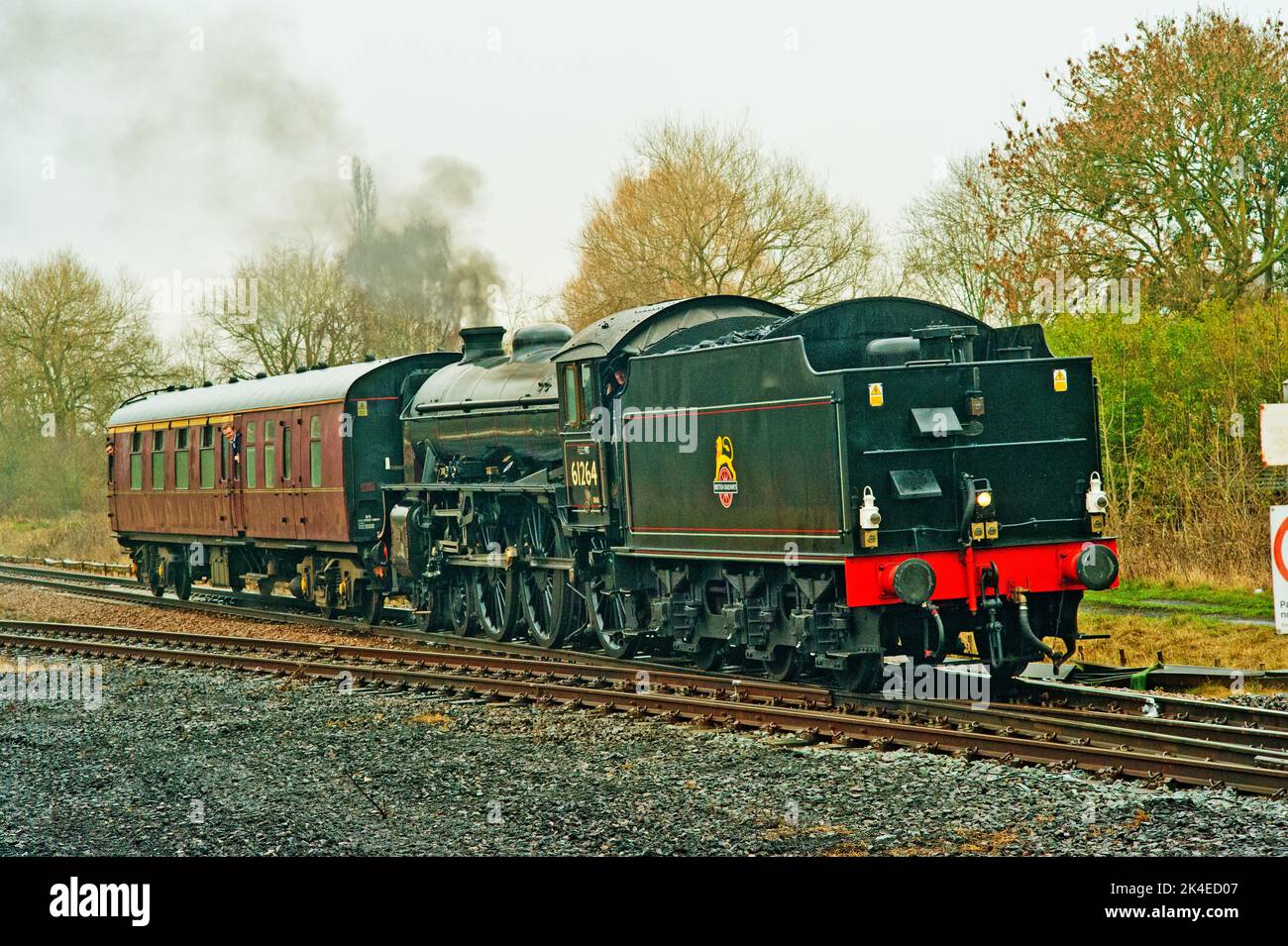 B1 No 61264 at Eaglescliffe, Stockton on Tees, Cleveland, England Stock ...