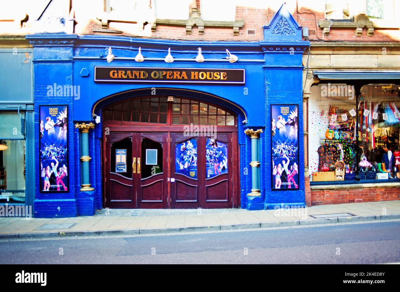 Grand Opera House, Clifford and Cumberland Street, York, England Stock ...