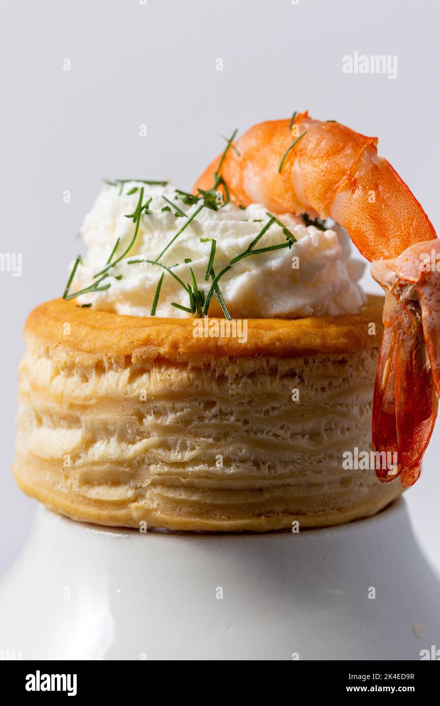 set of Bouchée à la Reine generically also called Vol au vent Stock ...