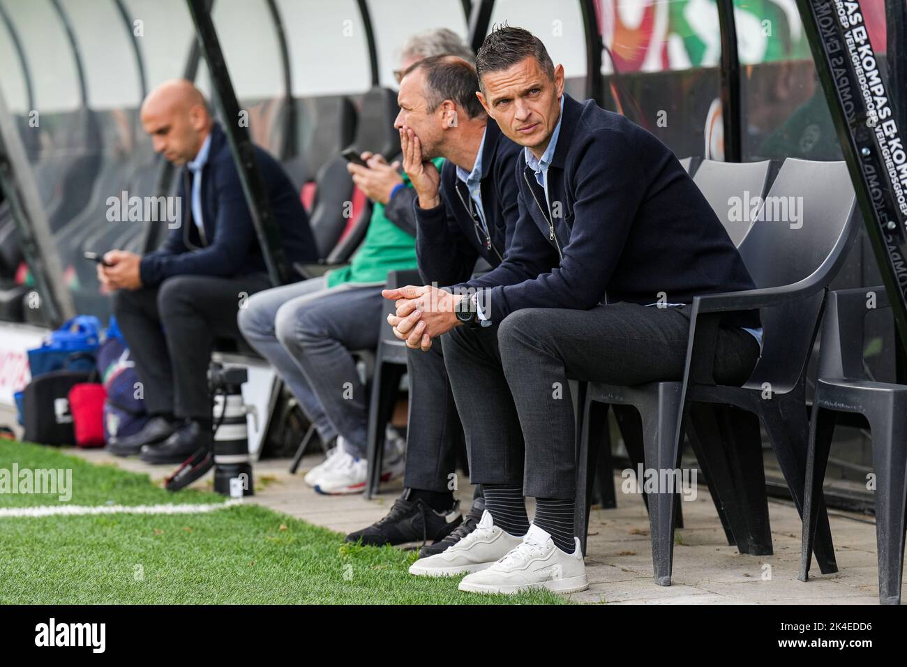 Nijmegen - NEC Nijmegen coach Rogier Meijer during the match between ...