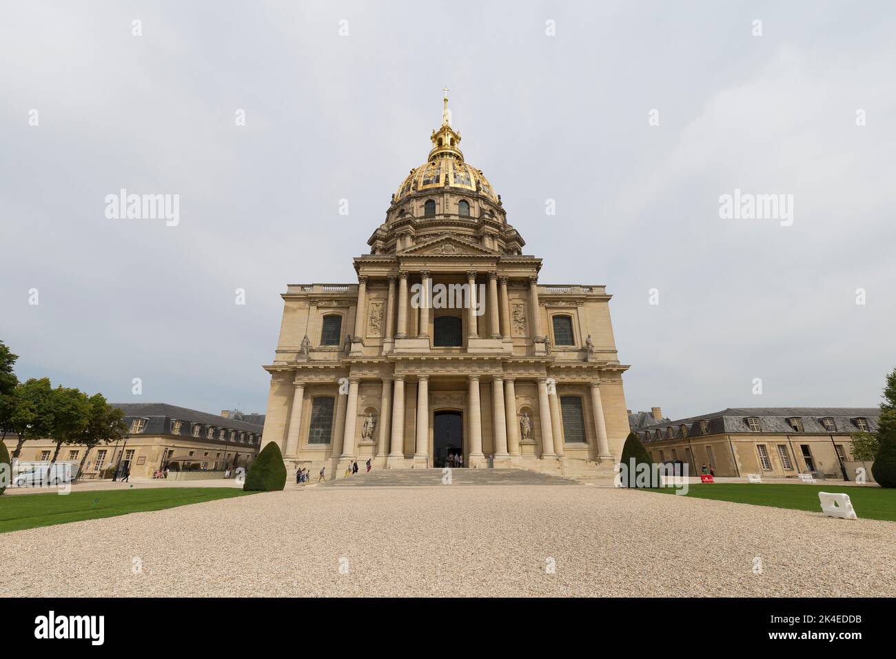 Paris, France - August 30, 2022: architectural detail of the golden ...