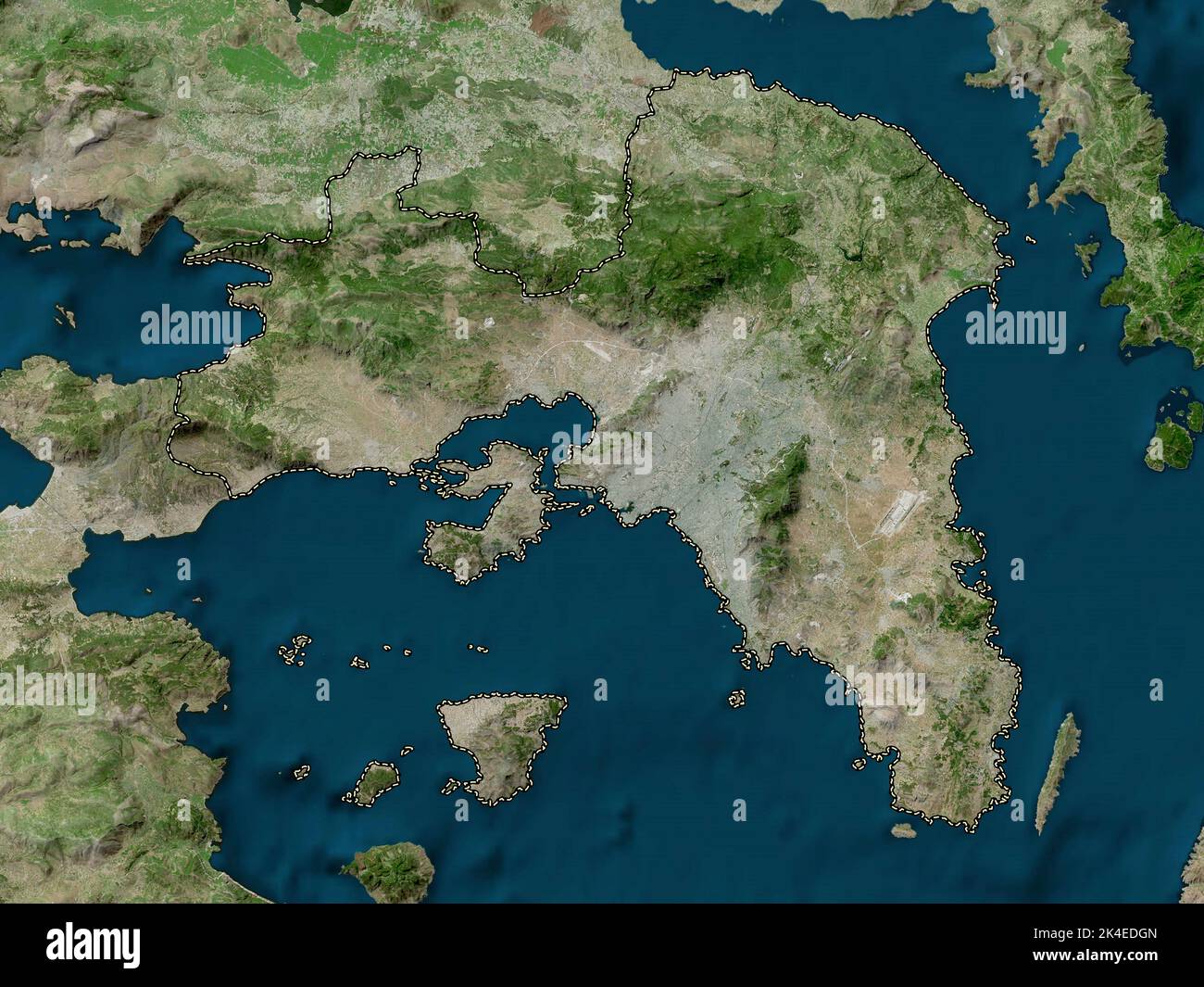 Athens, decentralized administration of Greece. High resolution ...