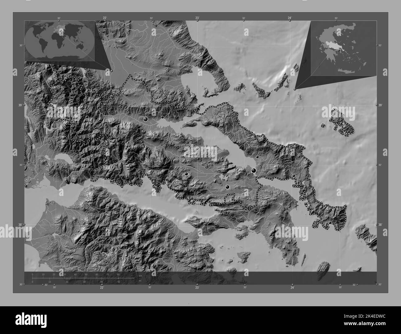 Central Greece, decentralized administration of Greece. Bilevel ...