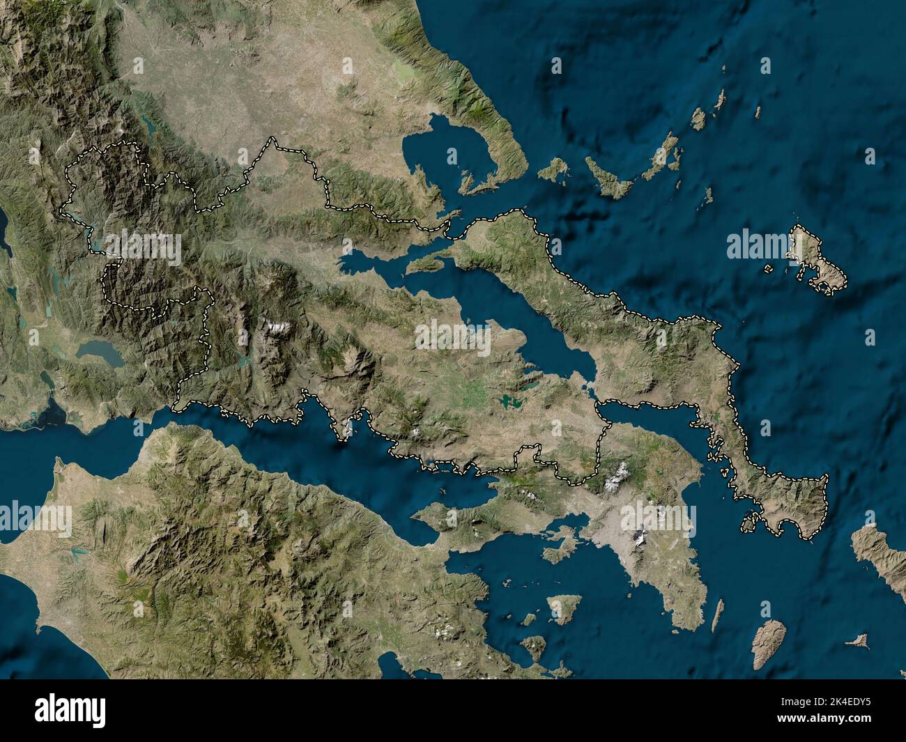 Central Greece, decentralized administration of Greece. Low resolution ...