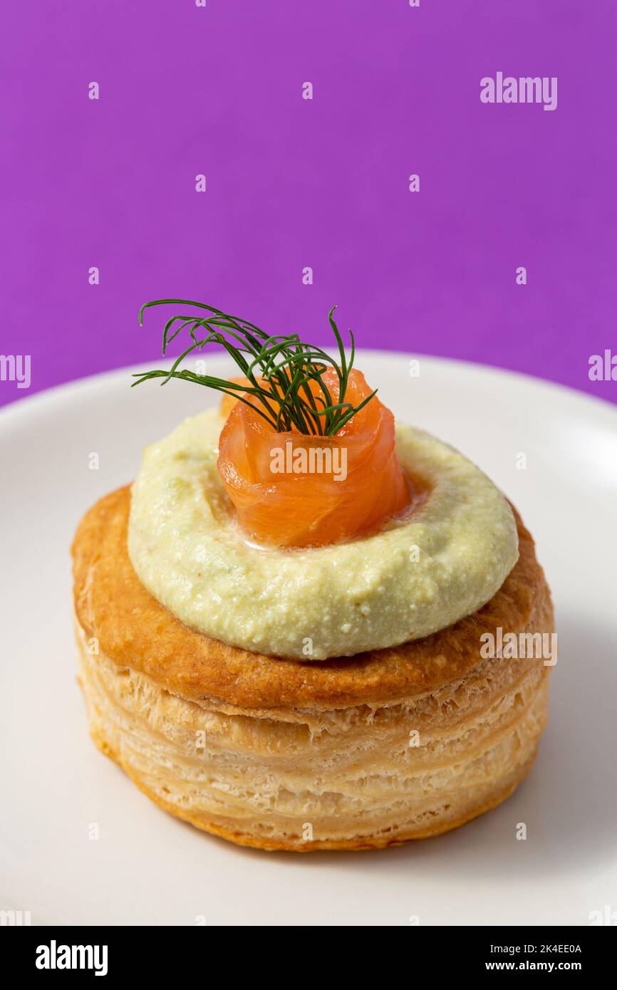 set of Bouchée à la Reine generically also called Vol au vent Stock ...