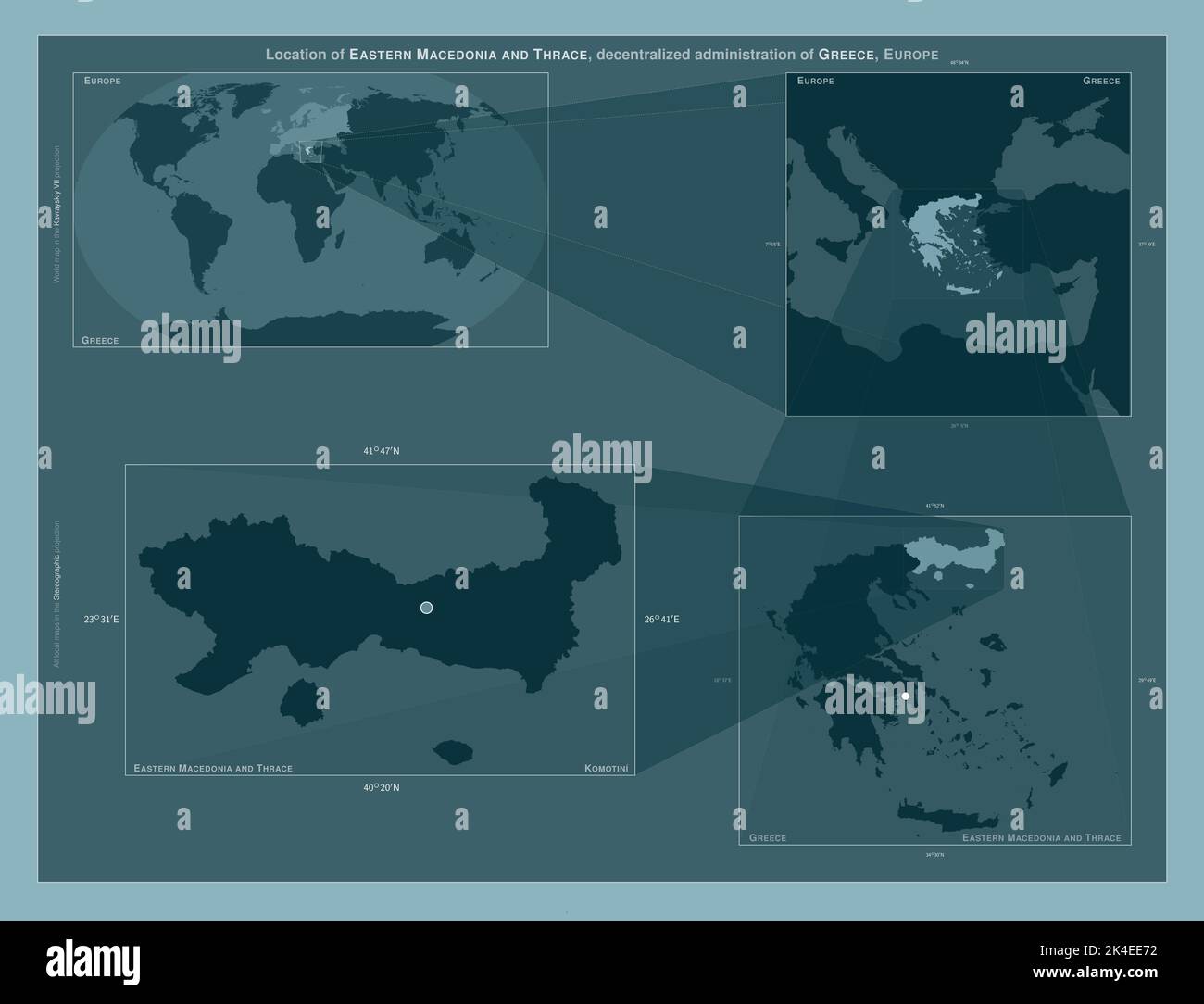 Eastern Macedonia and Thrace, decentralized administration of Greece ...
