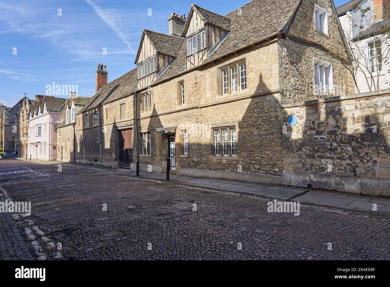 The Postmaster's Hall, Merton Street, Oxford, UK Stock Photo - Alamy