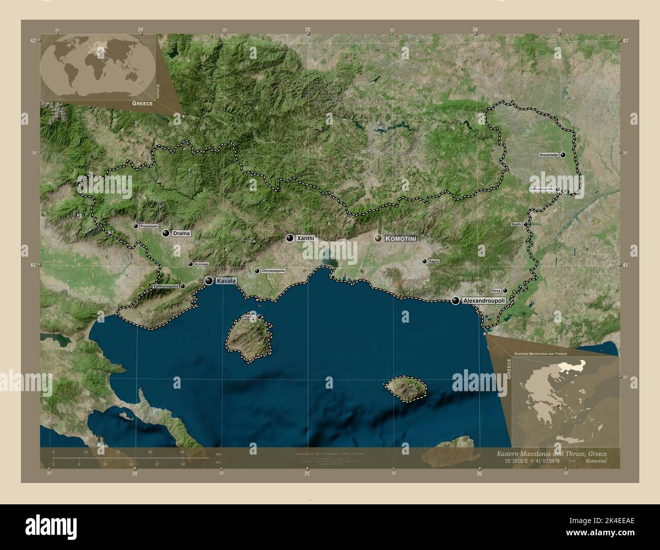 Eastern Macedonia and Thrace, decentralized administration of Greece ...