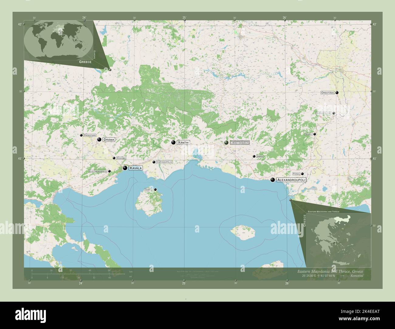 Eastern Macedonia and Thrace, decentralized administration of Greece ...