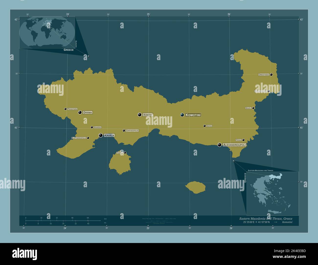 Eastern Macedonia and Thrace, decentralized administration of Greece ...