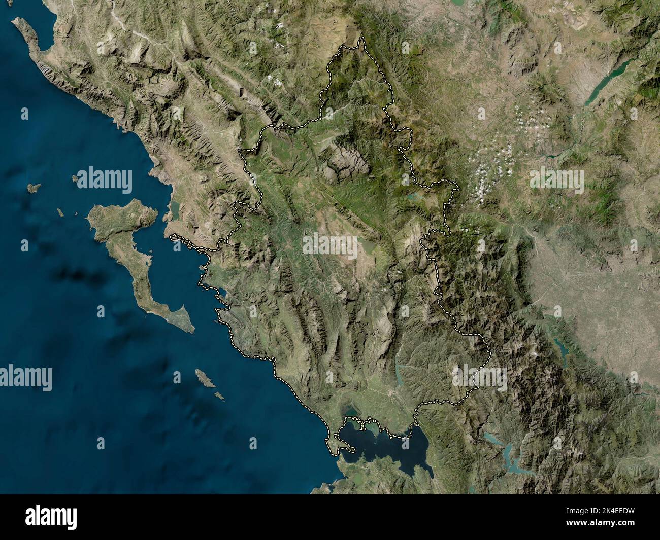 Epirus, decentralized administration of Greece. Low resolution ...