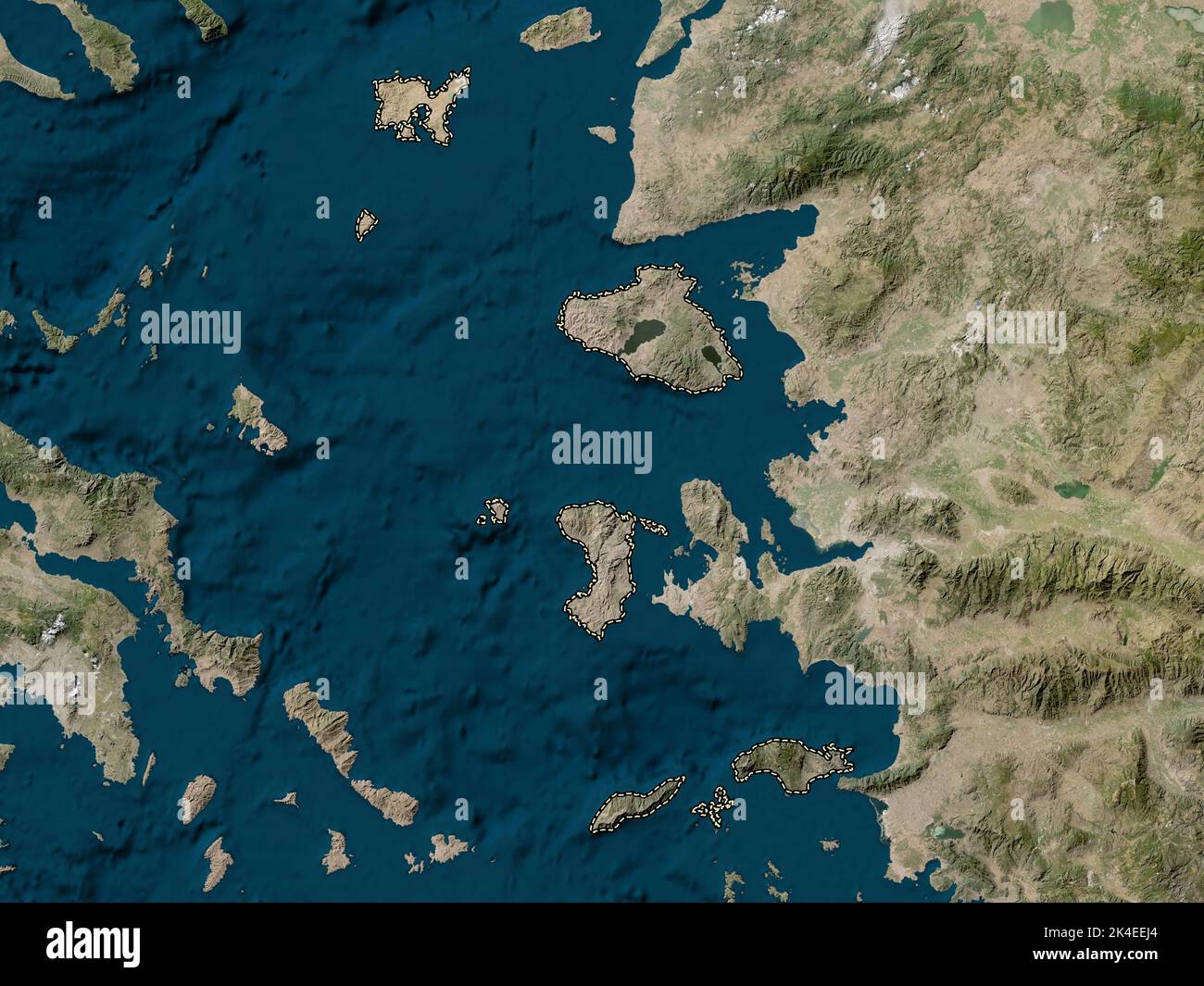 North Aegean, decentralized administration of Greece. Low resolution ...