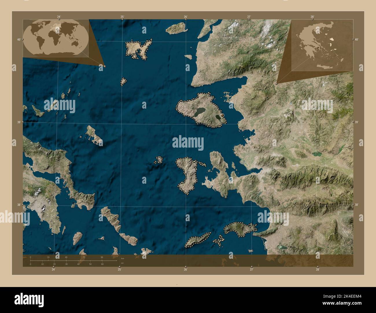 North Aegean, decentralized administration of Greece. Low resolution ...