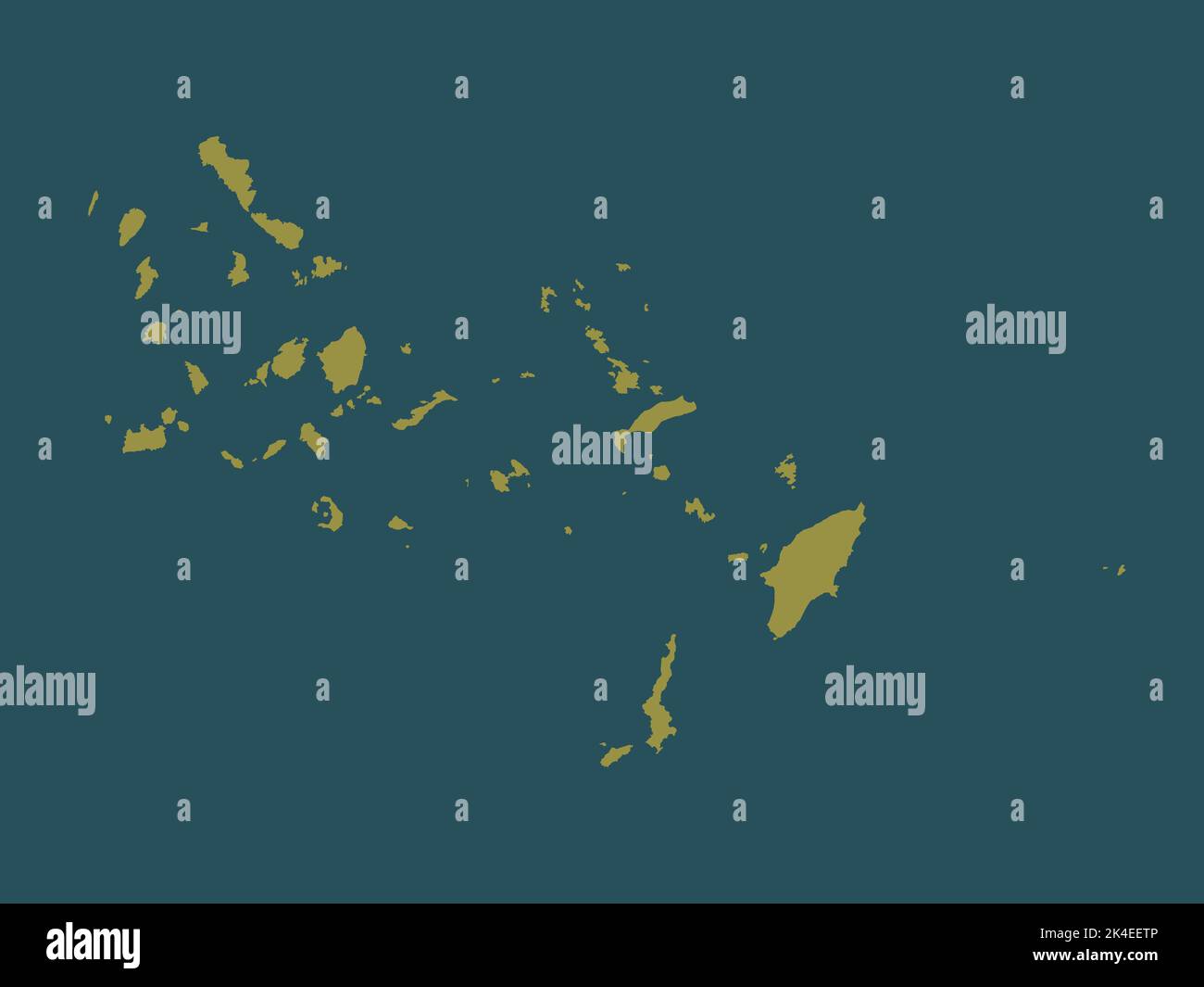 South aegean outline map hi-res stock photography and images - Alamy