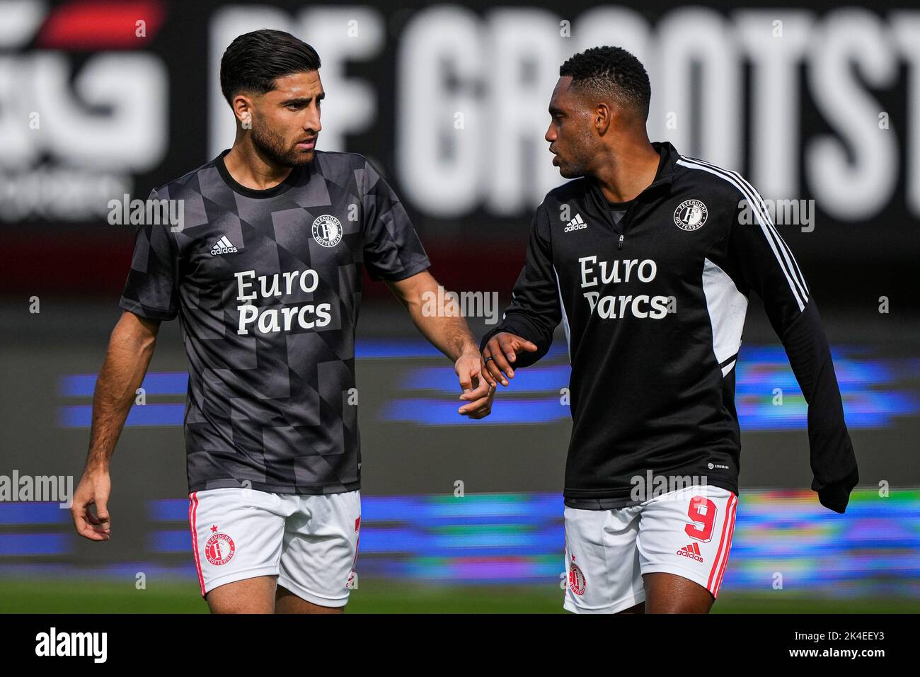 Nijmegen - Alireza Jahanbakhsh of Feyenoord, Danilo Pereira da Silva of Feyenoord during the ...