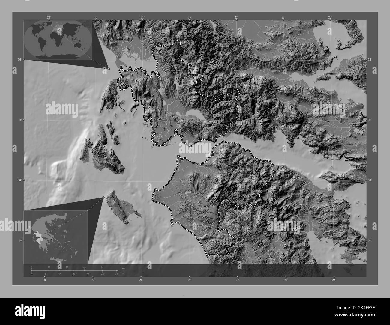 Western Greece, decentralized administration of Greece. Bilevel ...