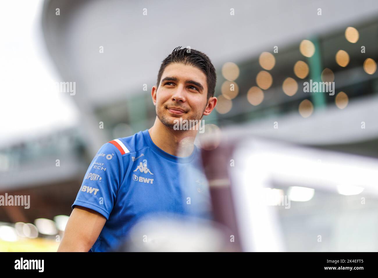 OCON Esteban (fra), Alpine F1 Team A522, portrait during the Formula 1 Singapore Airlines ...