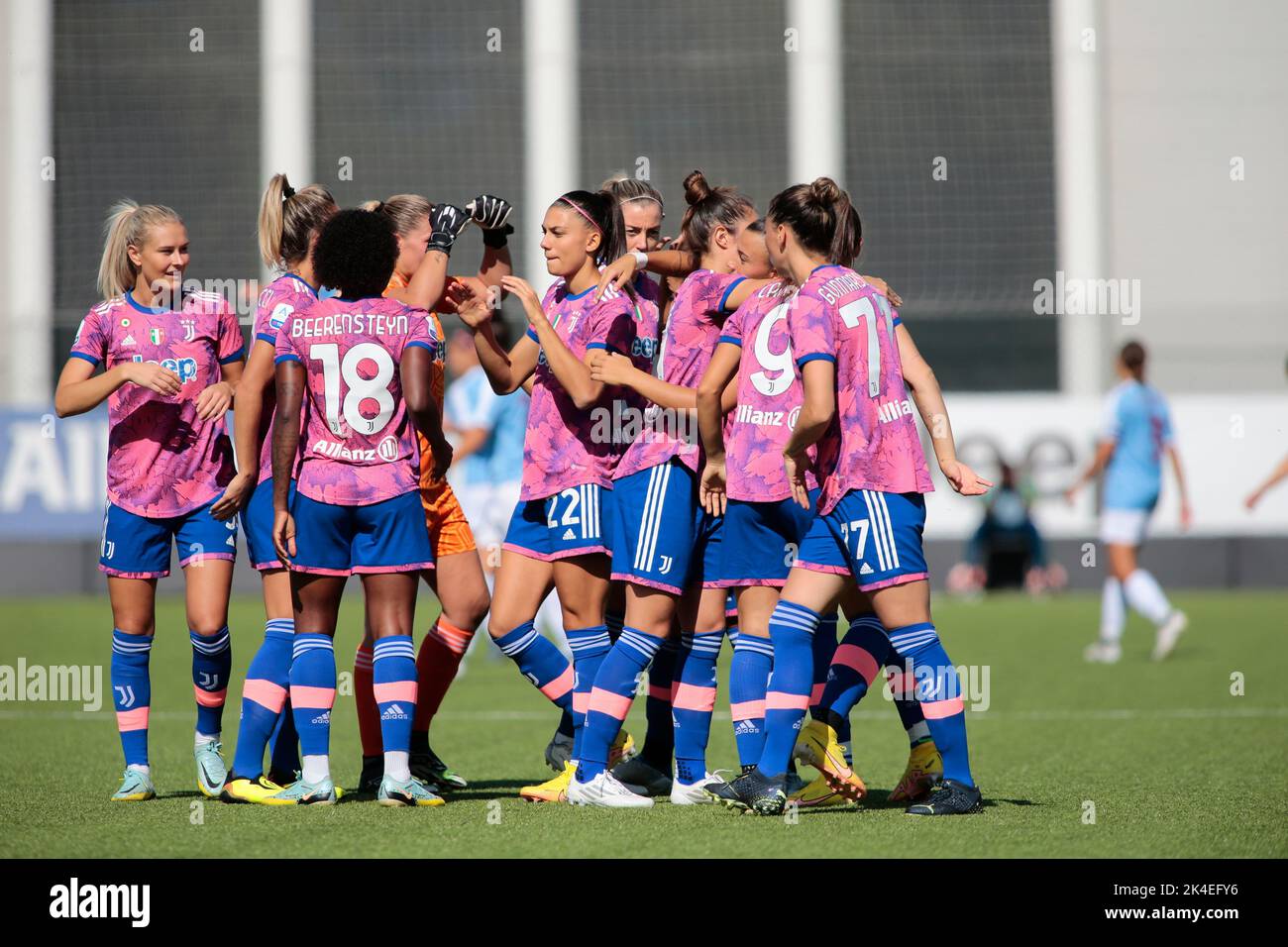 Turin, Italy. 02nd Oct, 2022. Juventus Women during the Italian Womens ...