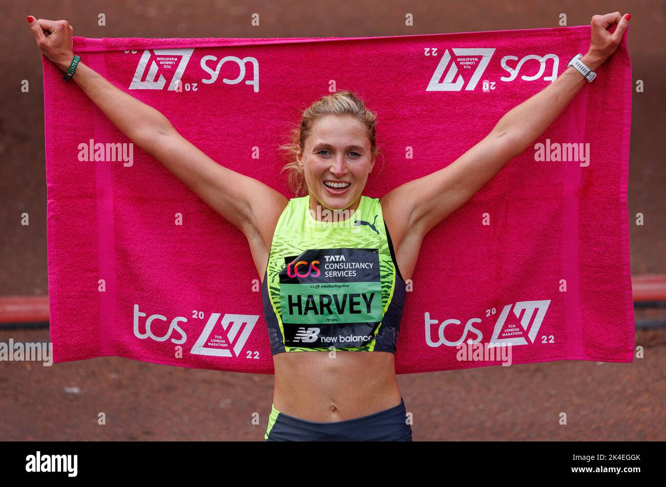 Handout photo issued by TCS London Marathon of Great Britain's Rose ...