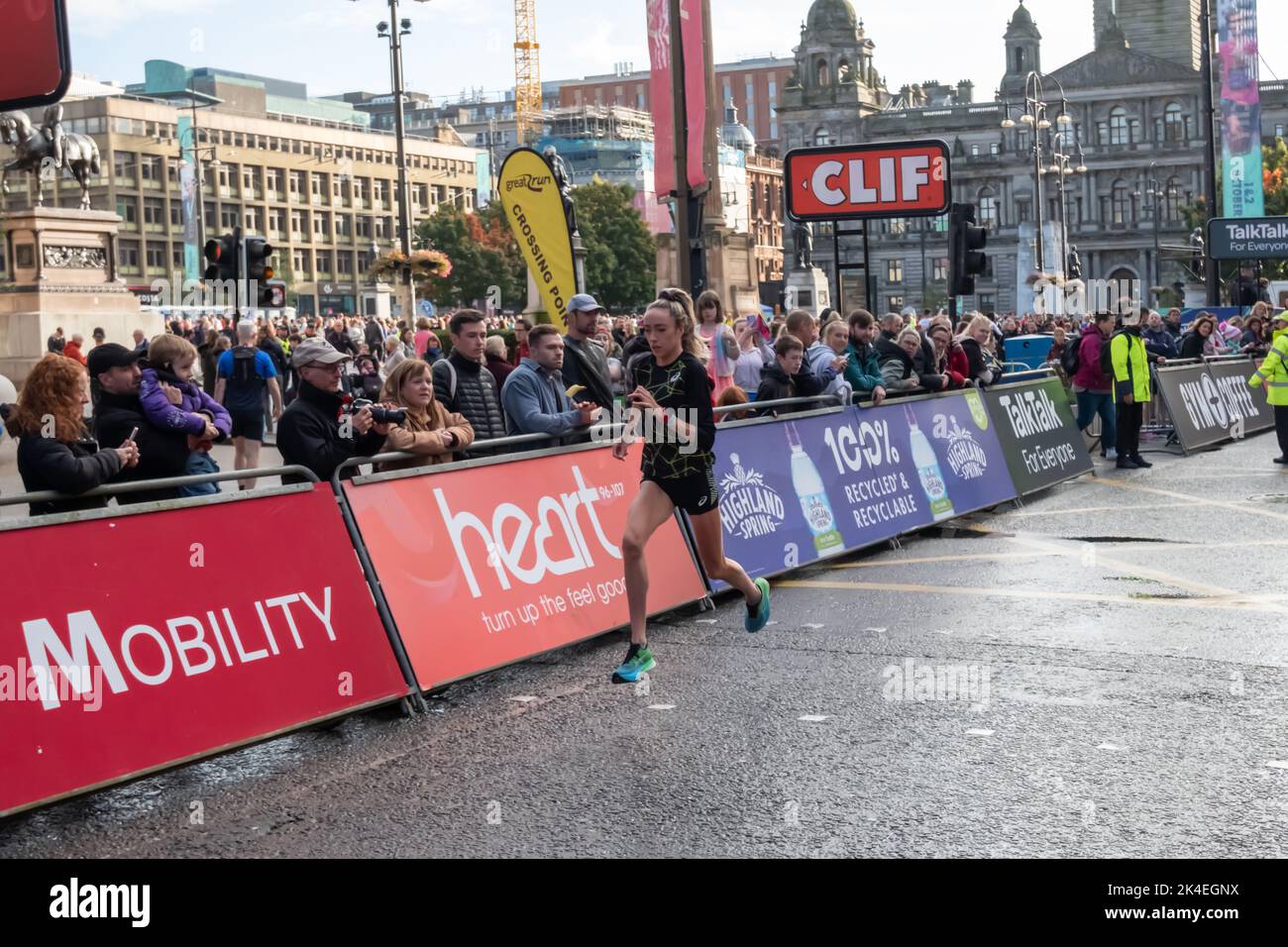 Eilish mccolgan great scottish run 2022 hi-res stock photography and ...