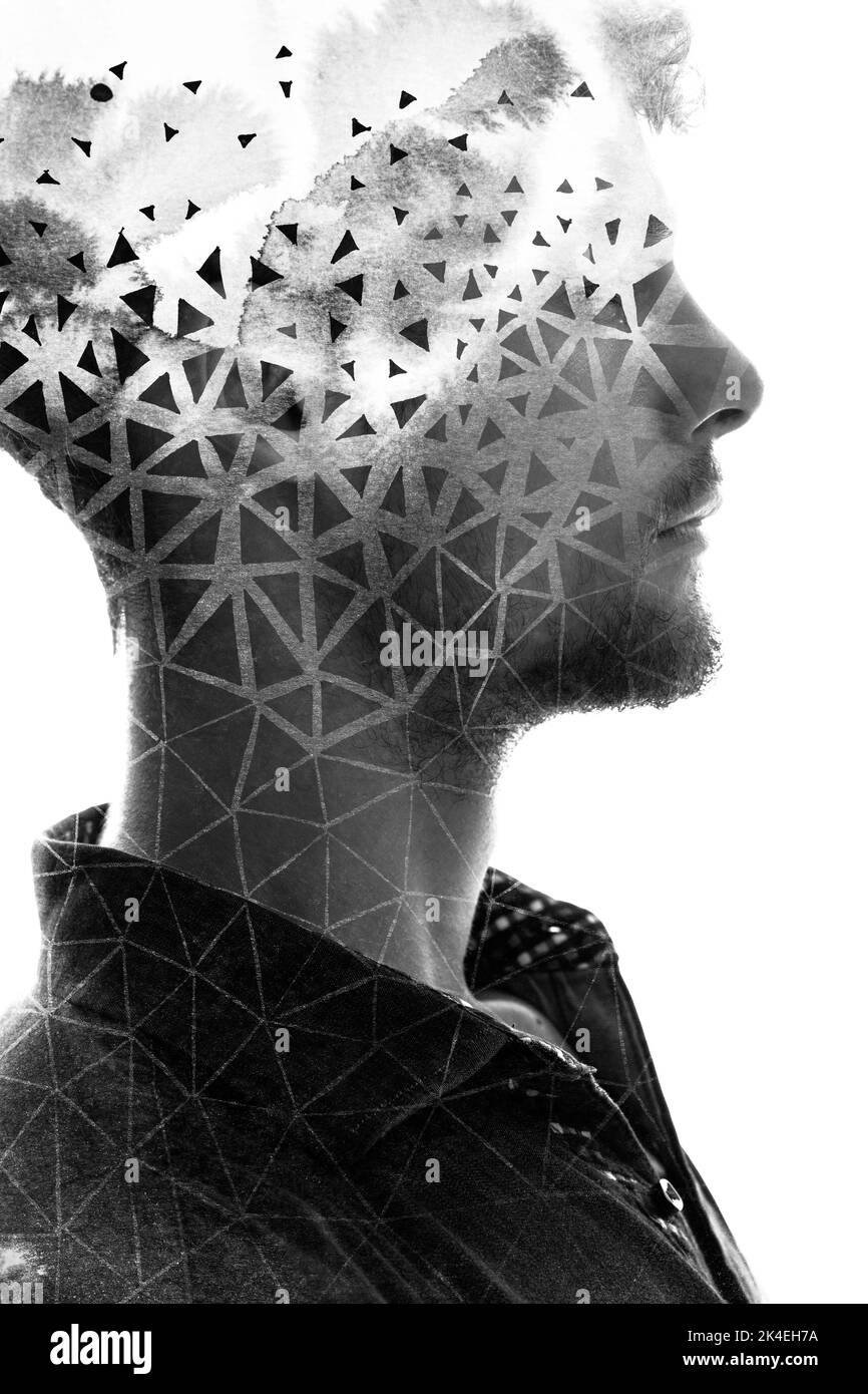 Network of triangulation hi-res stock photography and images - Alamy