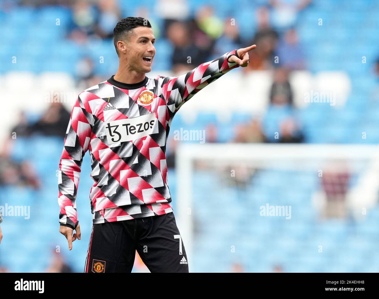 Manchester, England, 2nd October 2022. Cristiano Ronaldo of Manchester ...
