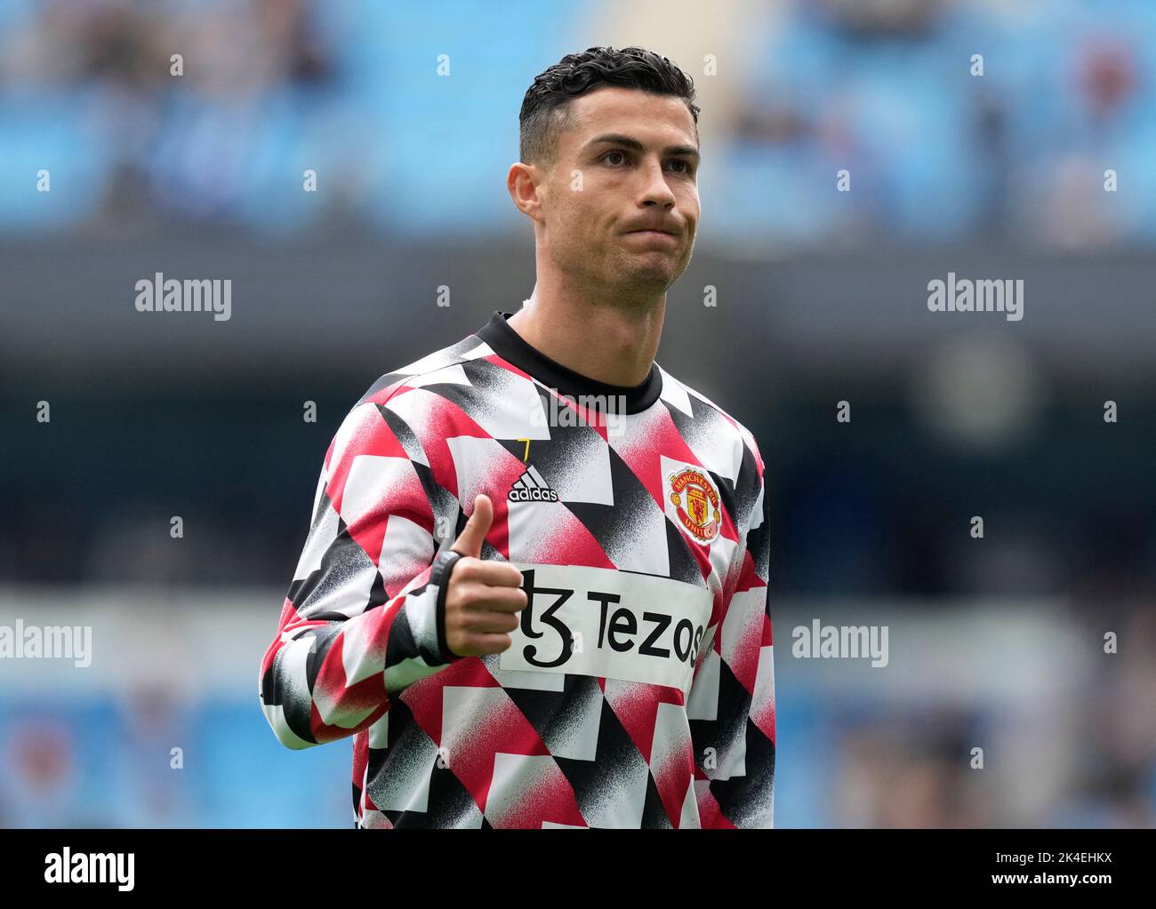 Manchester, England, 2nd October 2022. Cristiano Ronaldo of Manchester ...