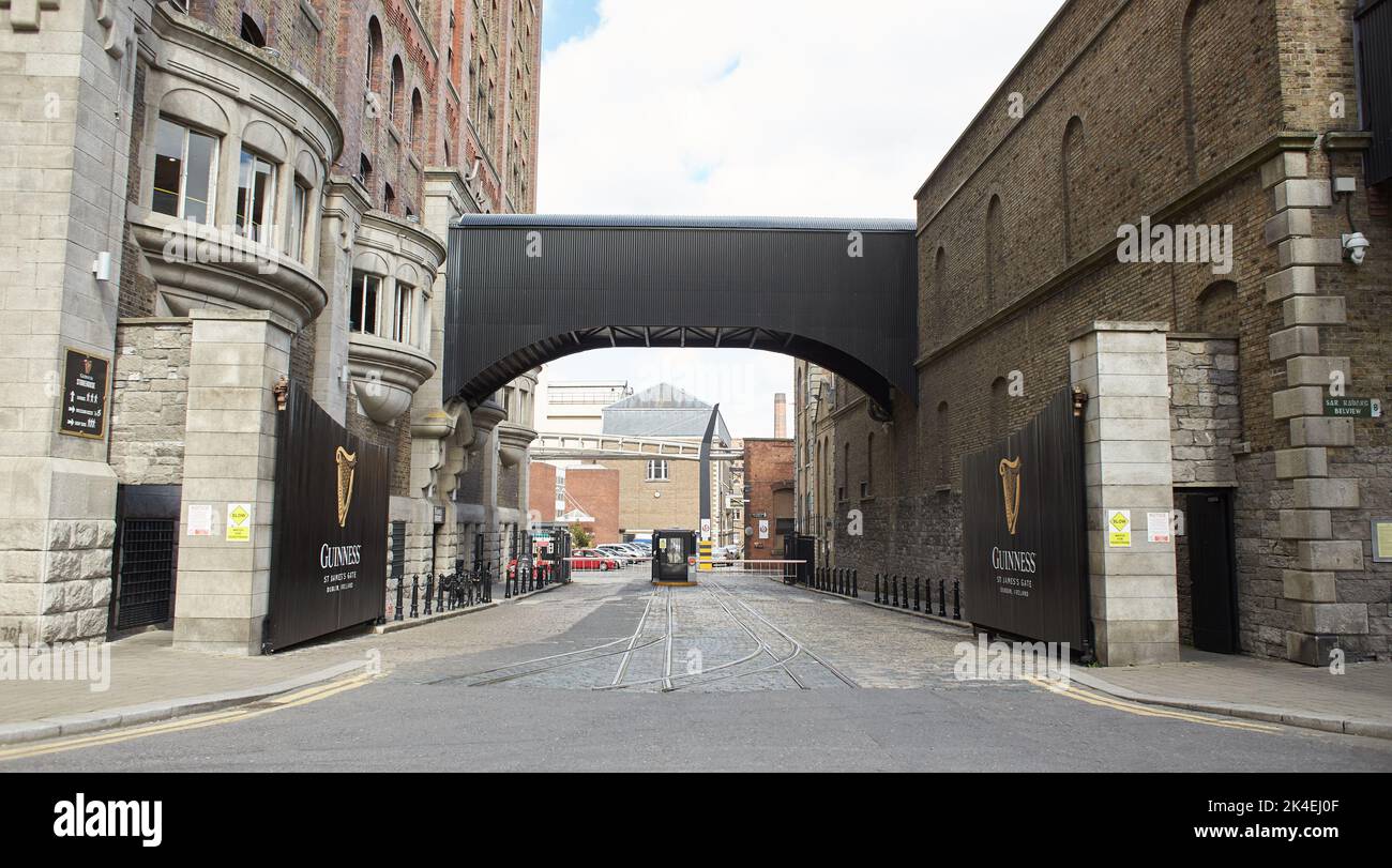 Dublin,Ireland-08.31.2022: Chariots at Guinness Storehouse, the brewery ...