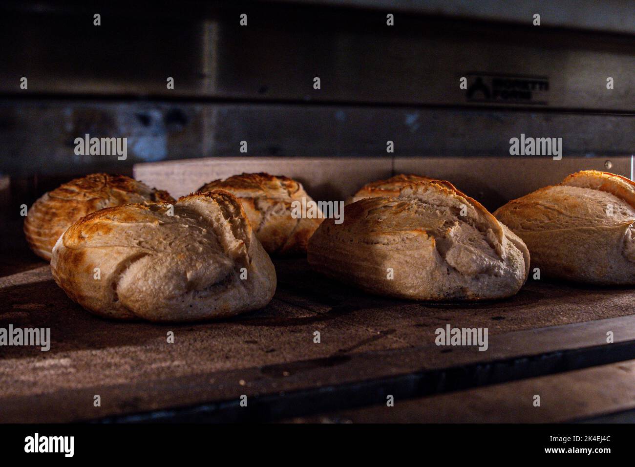 Homemade sourdough bread tastes great and is part of every meal Stock ...