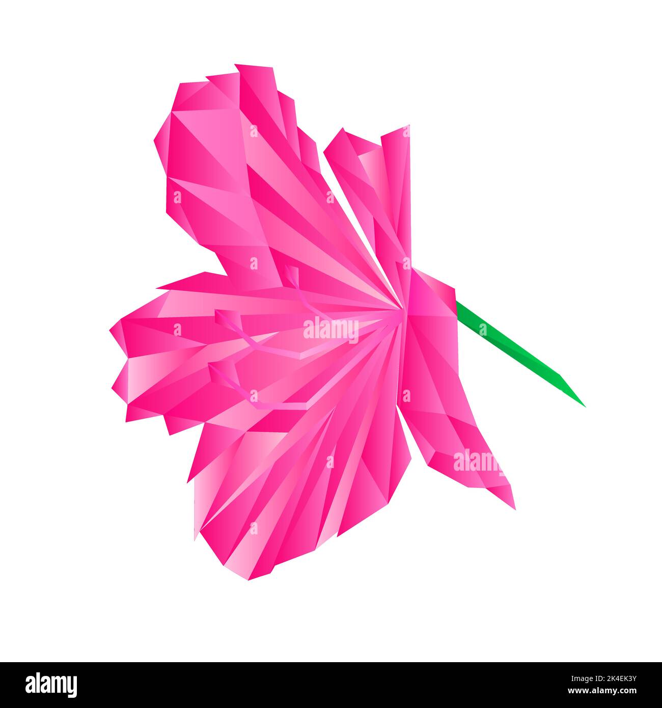 Flower rhododendron mountain shrub Stock Vector Images - Alamy