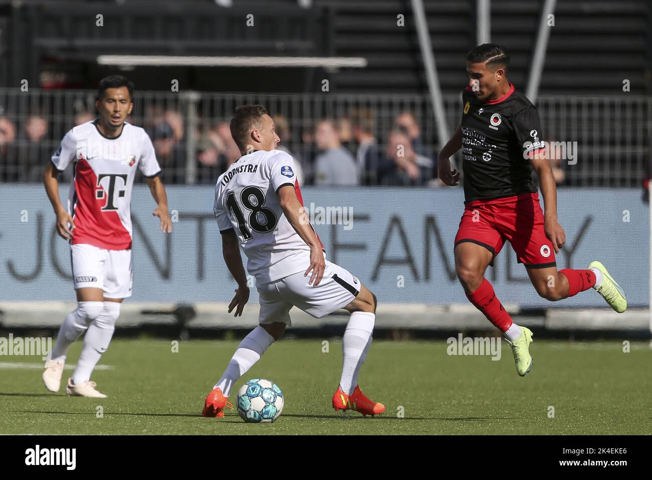 ROTTERDAM - 2-10-2022, Van Donge en de Roo stadion, eredivisie, 22/23, Excelsior - Utrecht, (L-R ...