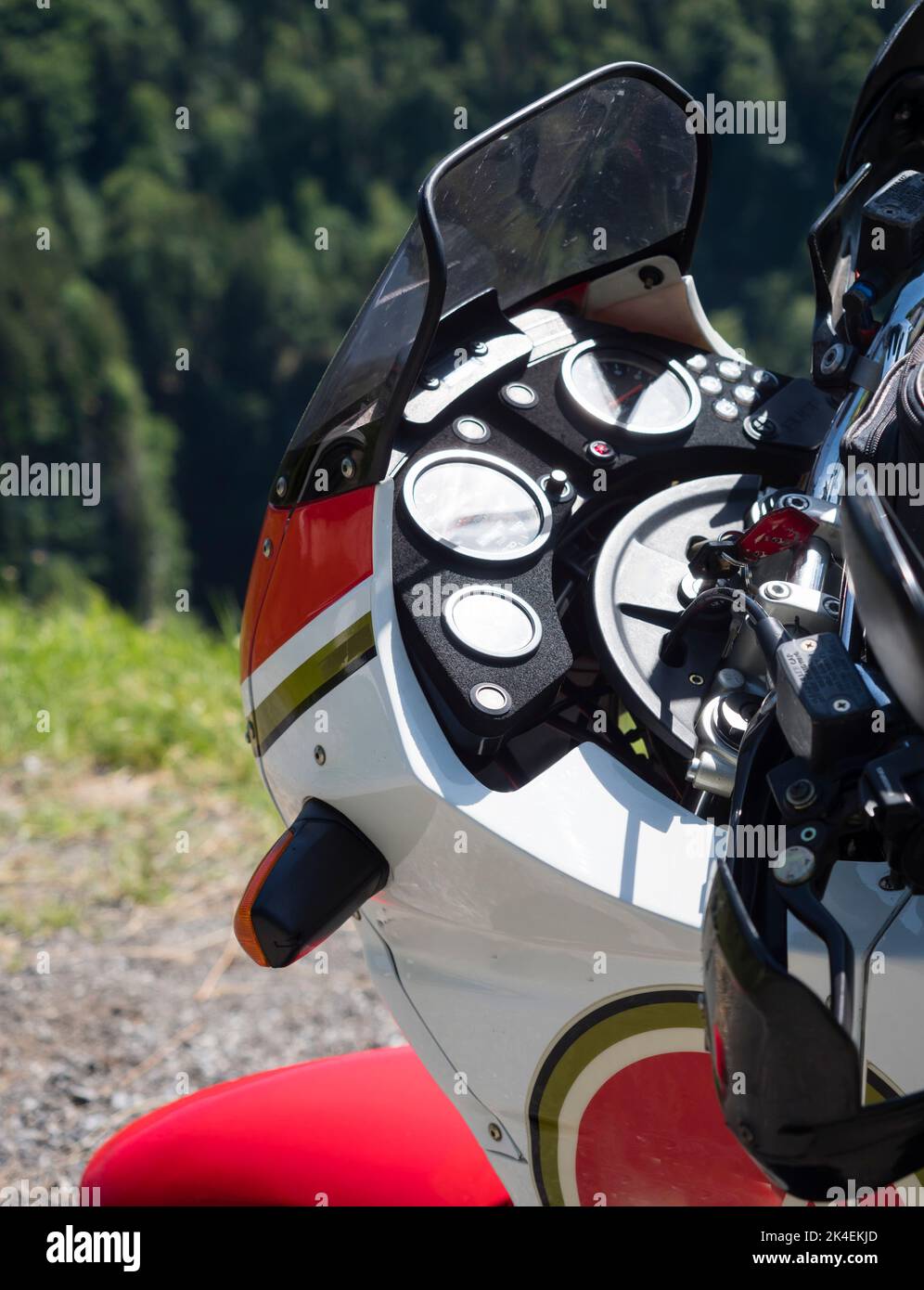 Cockpit motorbike hi-res stock photography and images - Alamy