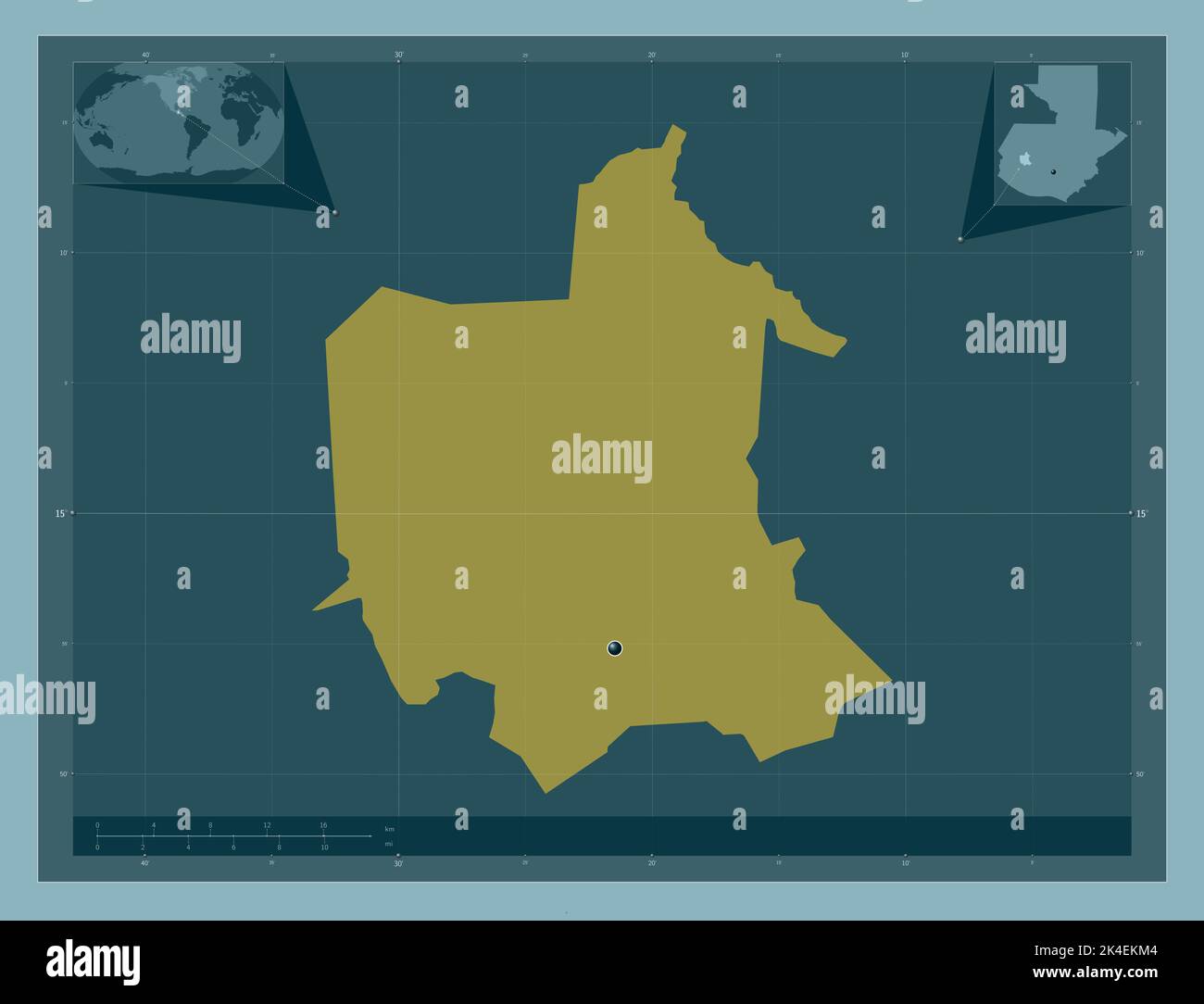 Totonicapan map hi-res stock photography and images - Alamy