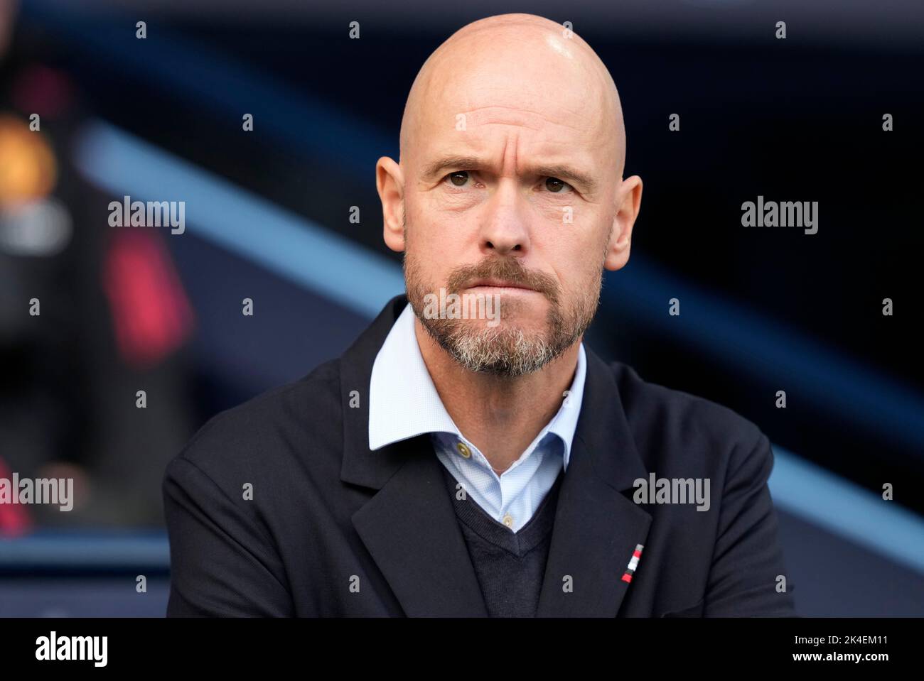 Manchester, England, 2nd October 2022. Erik ten Hag manager of ...