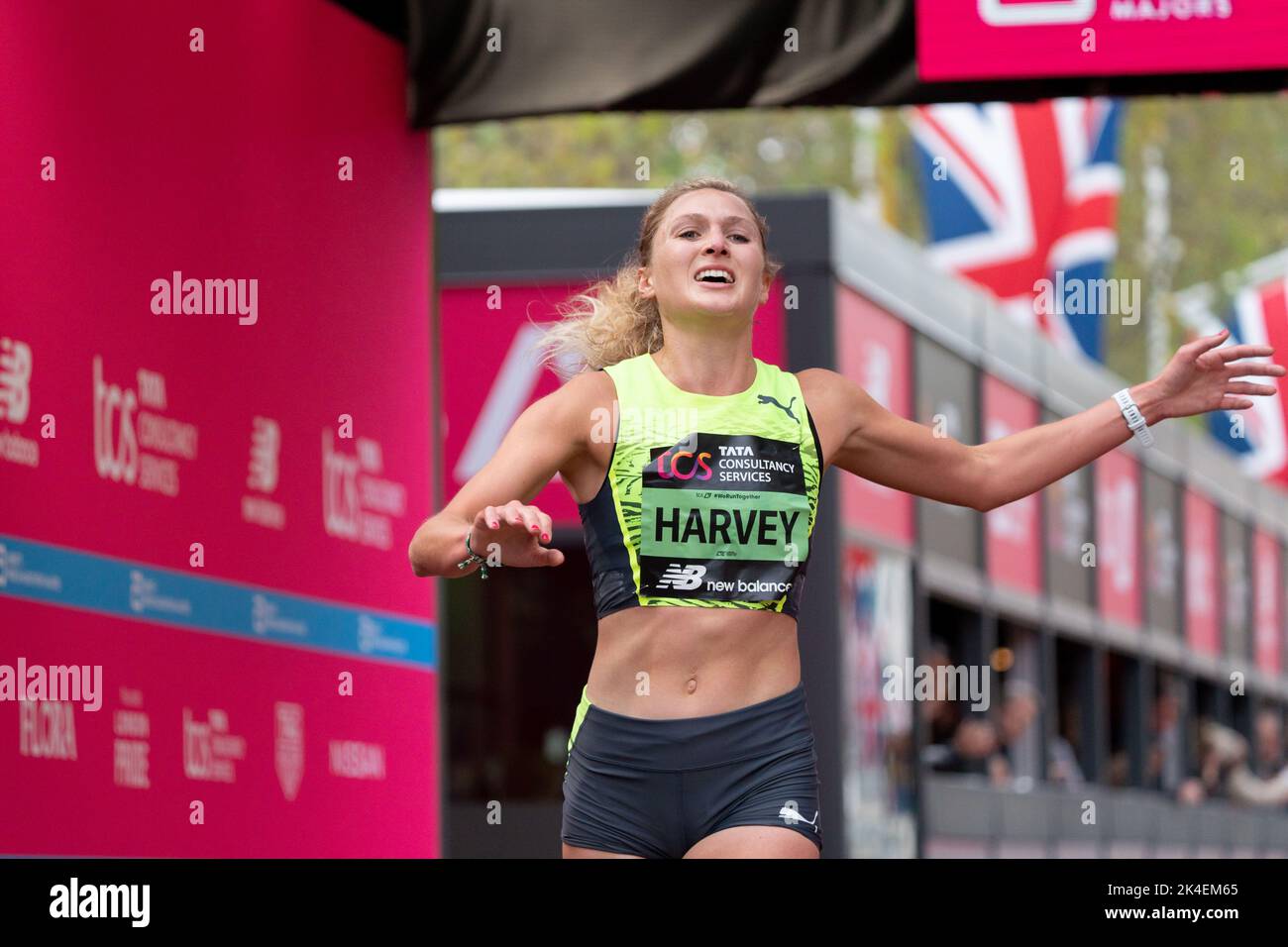 Womens Elite Rose Harvey (GBR) finishes tenth during the TCS London ...
