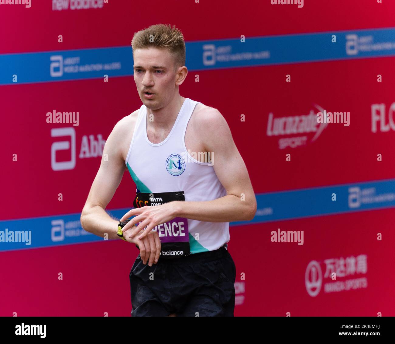 LONDON, ENGLAND - 02 OCTOBER 2022: Alexander Lawrence of Great Britain ...