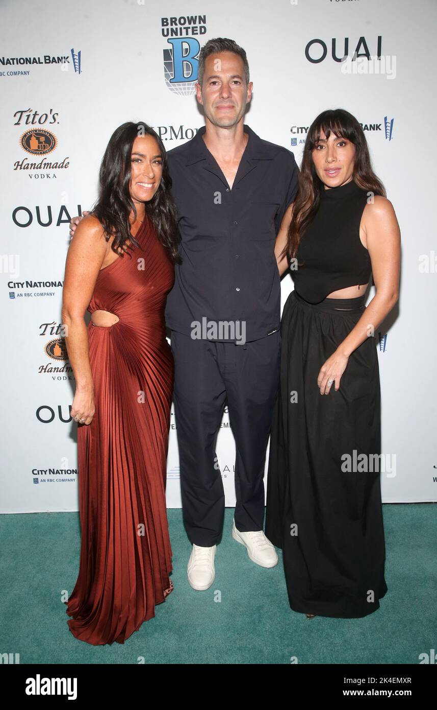 Los Angeles, Ca. 1st Oct, 2022. Leslie Brog, Mike Rosenthal, Jen Atkin ...