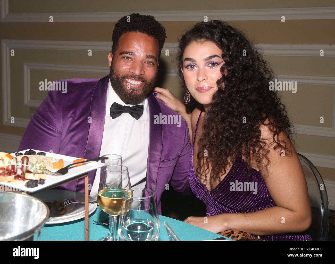 Los Angeles, Ca. 1st Oct, 2022. John Clarence Stewart, Natacha Karam at ...