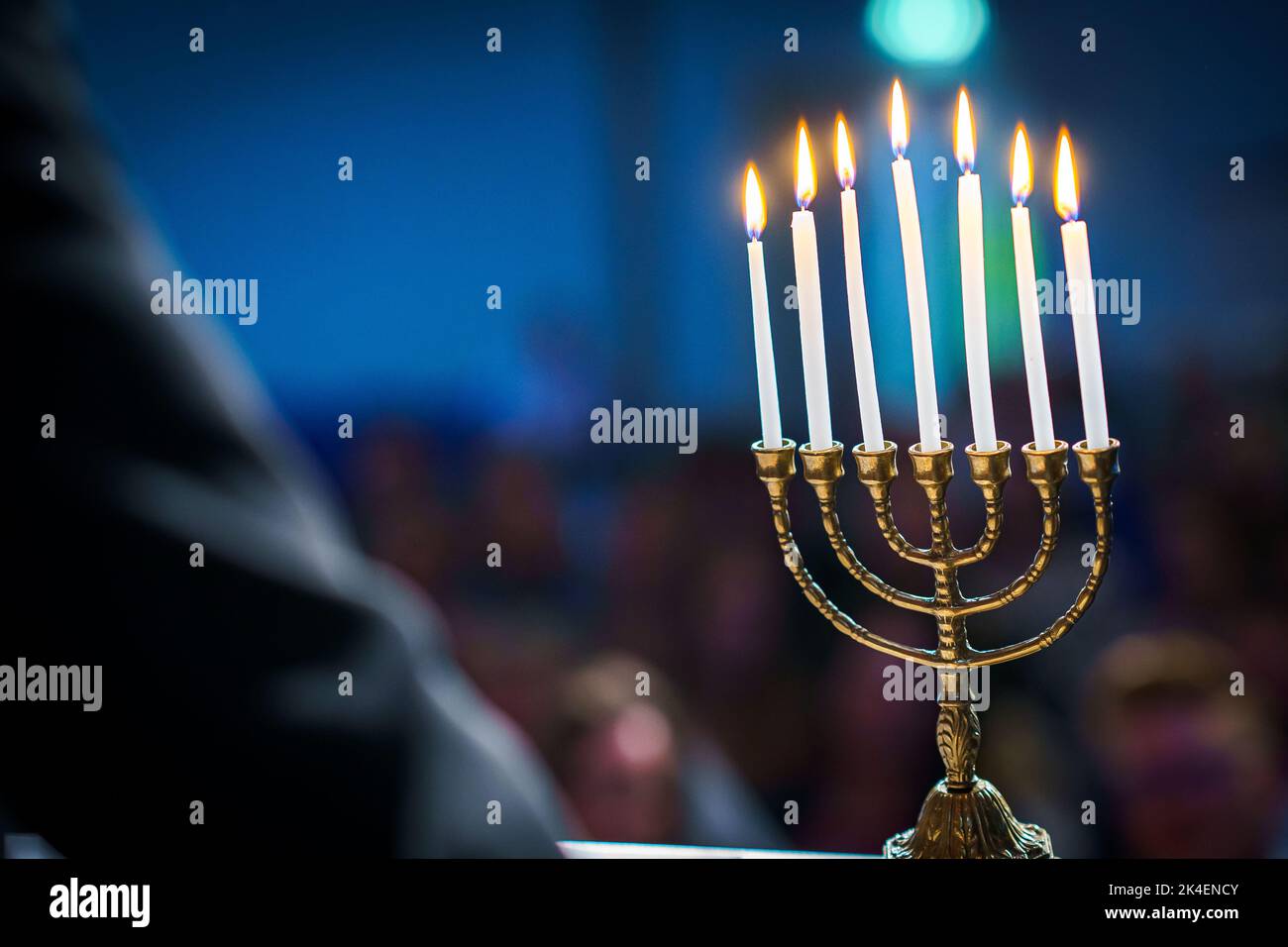 The seven-armed Menorah symbolizes the idea that the State of Israel ...