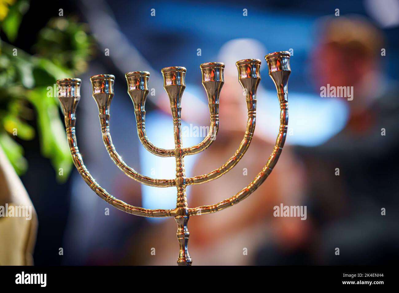 The seven-armed Menorah symbolizes the idea that the State of Israel ...