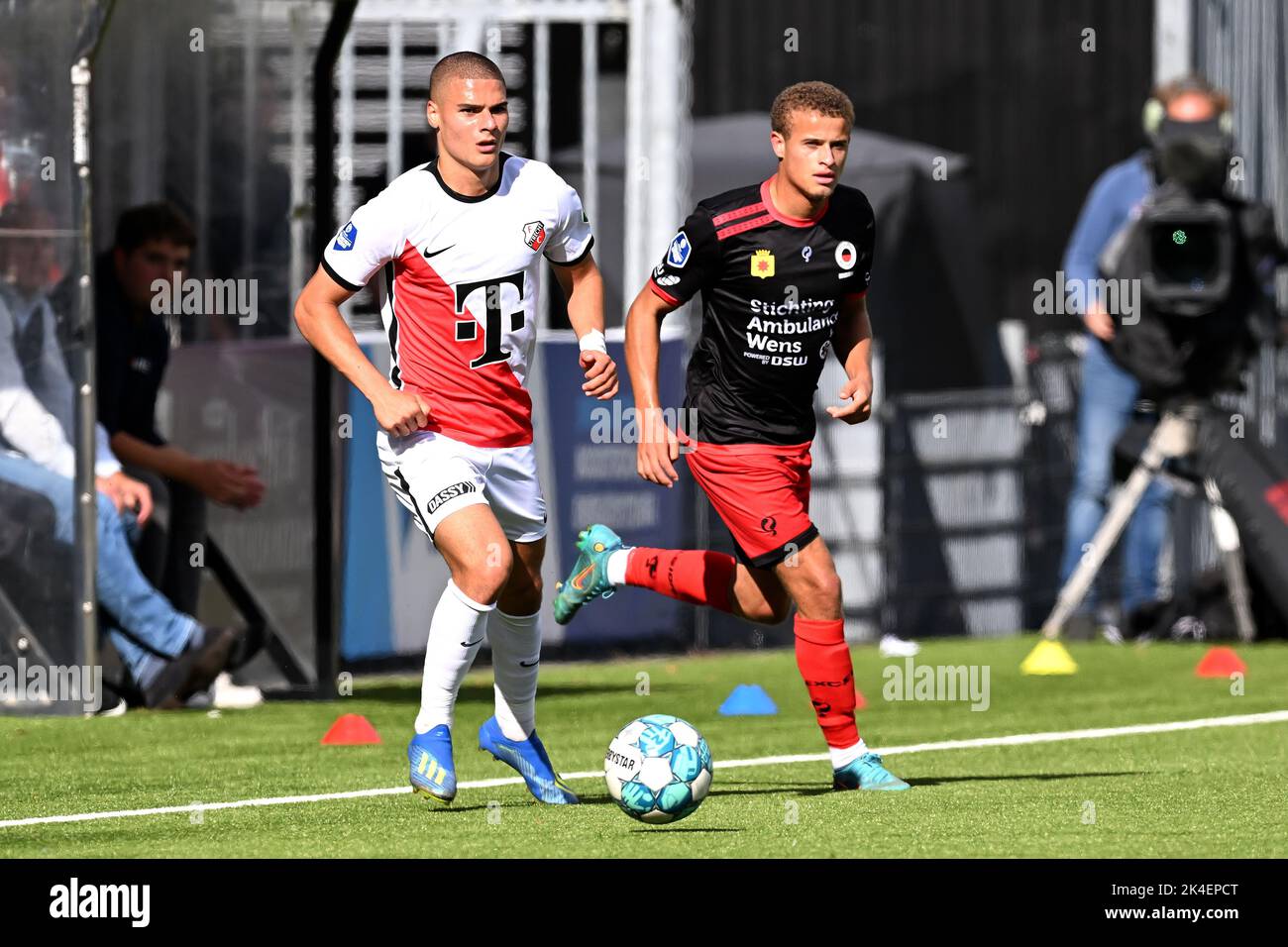 ROTTERDAM - (lr) Can Bozdogan of FC Utrecht, Kenzo Goudmijn or svb ...