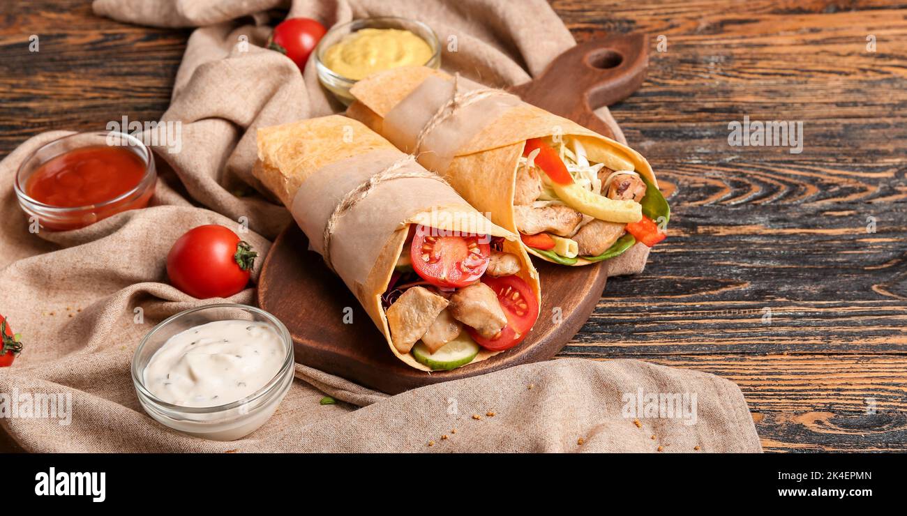 Doner banner hi-res stock photography and images - Alamy