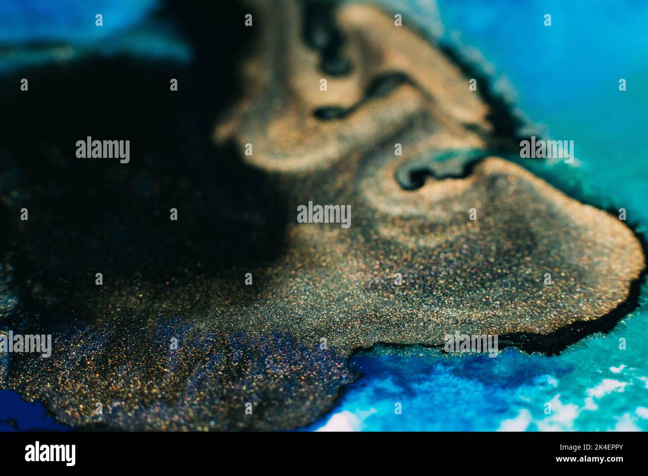 paint art abstract design mixed ink background Stock Photo - Alamy