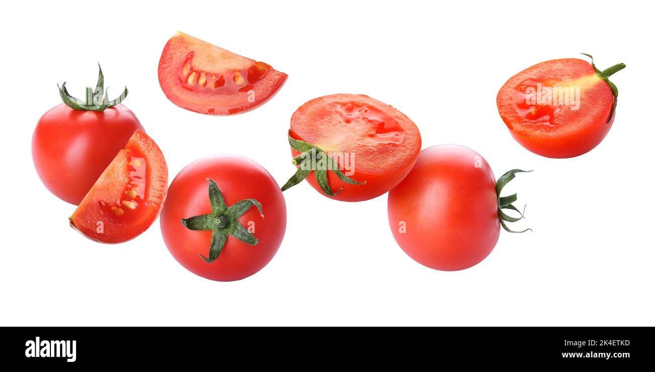 Flying tomatoes hi-res stock photography and images - Alamy