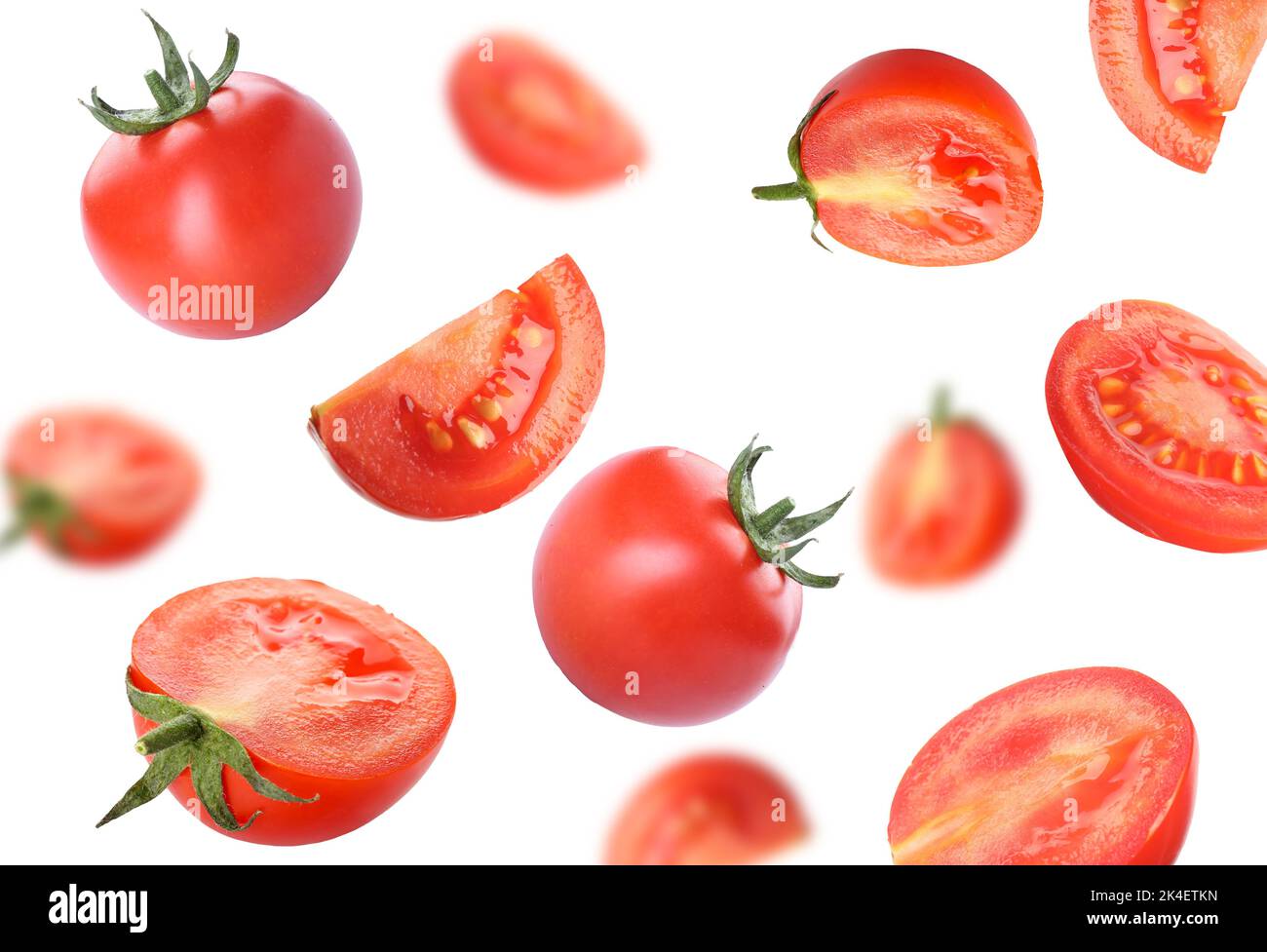 Flying tomatoes hi-res stock photography and images - Alamy