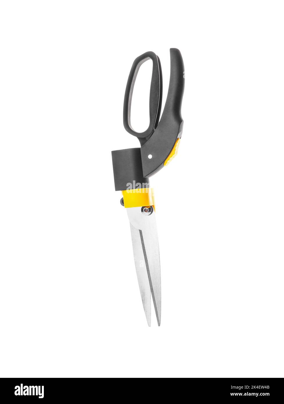 Pruner for gardening on white background Stock Photo - Alamy