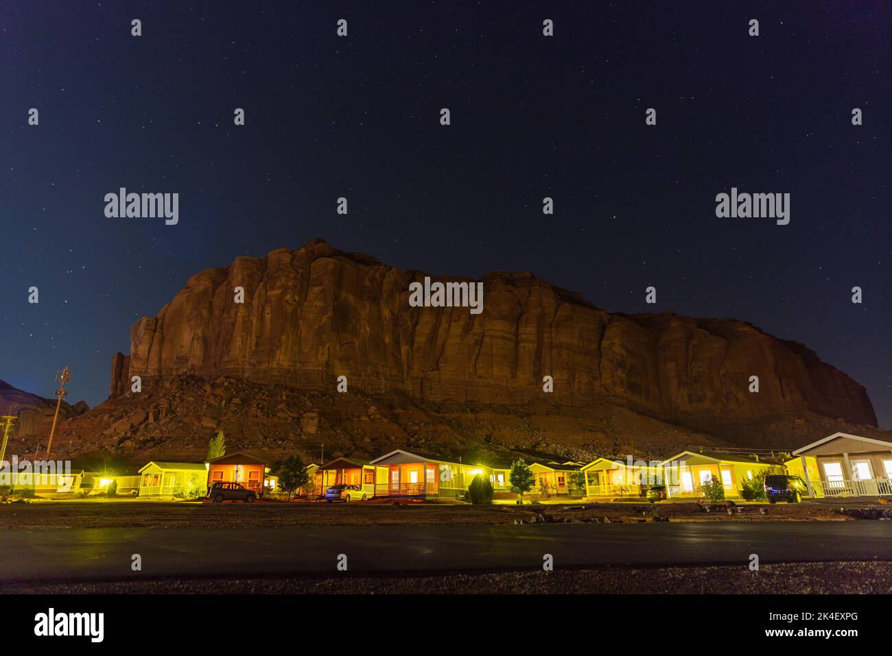 Monument valley night sky hi-res stock photography and images - Alamy